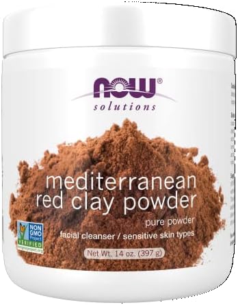 Amazon.com : NOW Solutions, Mediterranean Red Clay Powder, Pure Powder ...