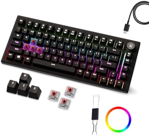Amazon.in: Buy Cosmic Bytes CB-GK-34 Firefly Hot Swappable Per-Key RGB ...