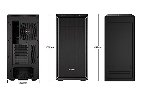 be quiet! Pure Base 600 Silver, BG022, Mid-Tower ATX, 2 Pre-Installed ...