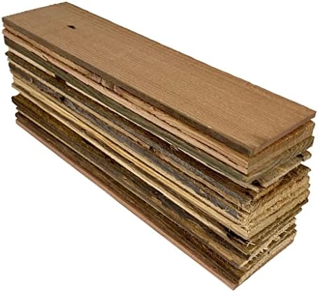 Amazon.com: Rustic Weathered Reclaimed Wood Planks for DIY Crafts ...