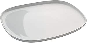 Amazon.com | Alessi REB01/21 Ovale Round Flat Dish, Pink: Dinner Plates ...