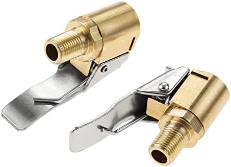 Amazon.com: 2pcs Locking Tire Air Chuck,Brass Tire Inflation Hose ...