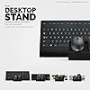 Amazon.com: BRAINWAVZ Desktop Keyboard & Dual PC Mouse Stand Holder ...