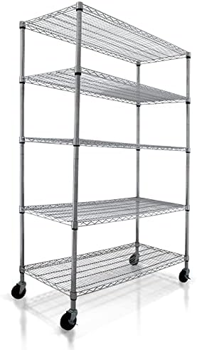 Amazon.com: TRINITY EcoStorage Heavy Duty 5-Tier Adjustable Wire ...
