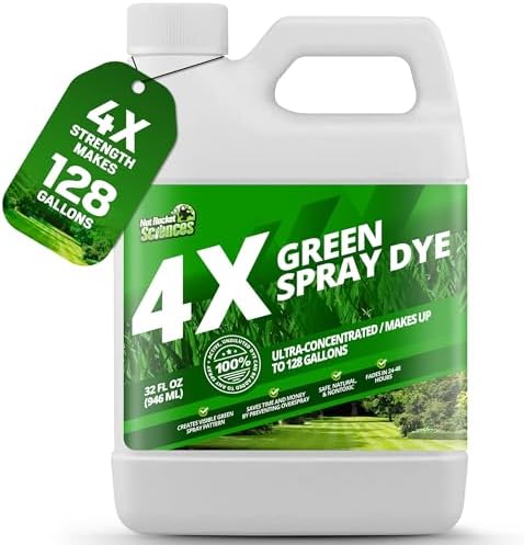 Amazon.com: 32oz 4X Green Spray Dye - Makes 128 Gallons of Concentrated ...