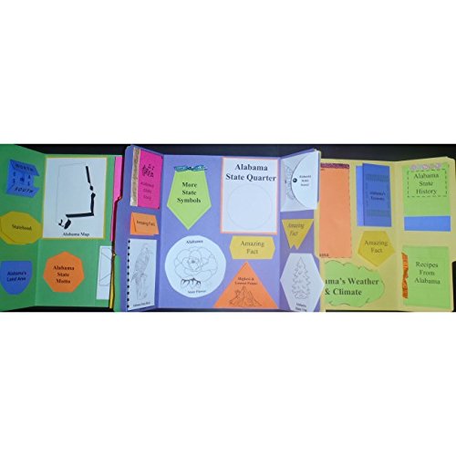 Alabama State History Lapbook - KIT: Cyndi Kinney: 9781624723636 ...