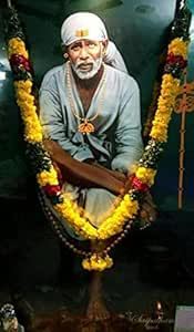 Samriddhi Religious Wall Sticker Poster Sai Baba-Vinyl gloss Office ...
