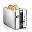 Amazon.com: Chefman 2-Slice Pop-Up Stainless Steel Toaster w/ 7 Shade ...
