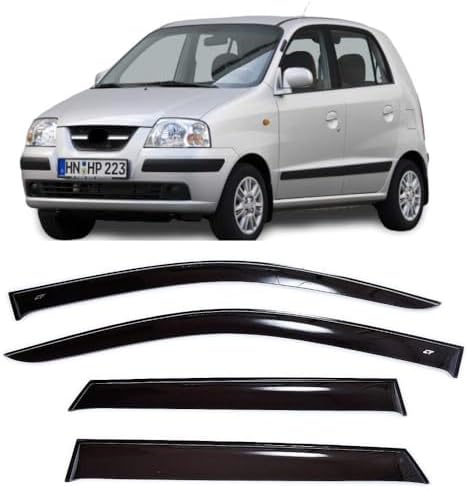 Amazon.com: CT Wind Visor Deflectors Set of 4-Piece - Car Ventvisor ...