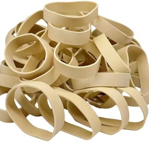 Amazon.com : Size #84 Tactical Rubber Bands - 50 Pieces Brown Heavy ...