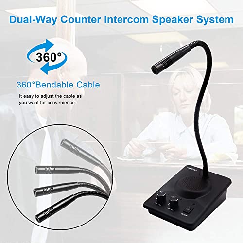 Snapklik.com : Window Speaker Intercom System And Counter Intercom For ...