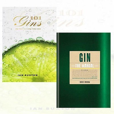 Gin The Manual and 101 Gins 2 Books Bundle Collection - To Try Before ...