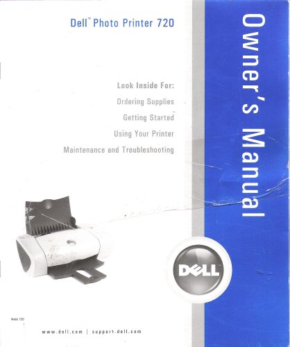 Dell Photo Printer 720 - Owner's Manual: Dell: Amazon.com: Books