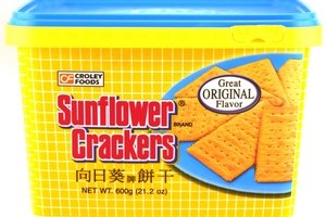 Amazon.com: Croley Foods Sunflower Crackers Original Flavor Cream ...