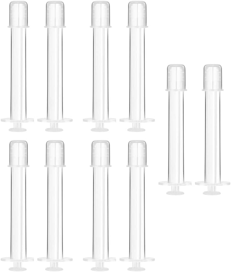 FOMIYES Disposable Vaginal Suppository Applicators: 20pcs Lube Tube ...