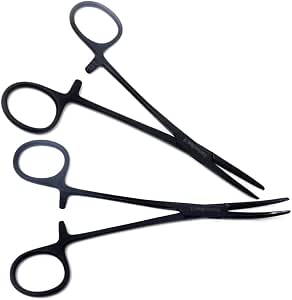 Amazon.com: 2 Pcs Pet Groomer Dog/Cat Hemostat Forceps 5.5" Hair Puller ...