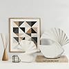 Amazon.com: Sector Vase, Set of 2 - Minimalist Nordic, White Ceramic ...