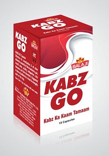 Balaji Kabz Go Tablets For Kabz, 15 Capsules - Pack of 3 | Kabz Har ...
