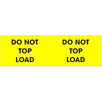 Amazon.com: Tape Logic TLDL1226 Labels "Do Not Top Load", 3" x 10 ...