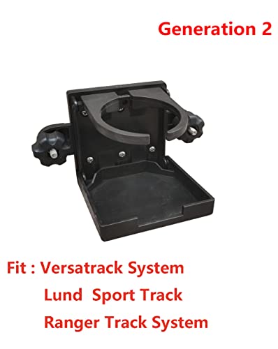 Snapklik.com : Folding Cup Holder For Tracker Boat Versatrack System ...