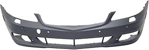 Amazon.com: For Mercedes-Benz S350/S550 Bumper Cover 2012 2013 Front ...