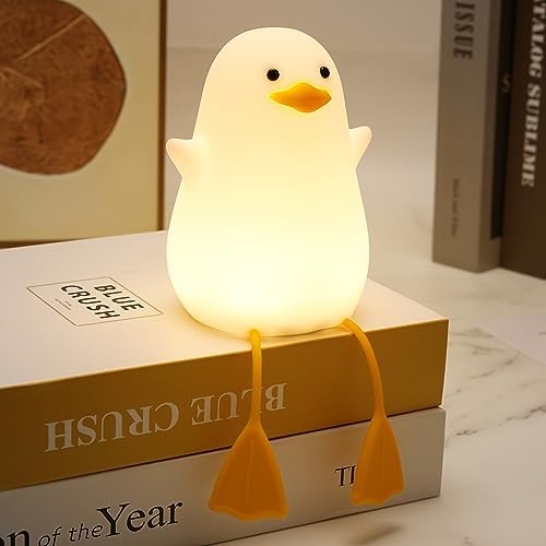 Amazon.com : MUID Benson Lying Flat Duck Night Light, LED Squishy Duck ...