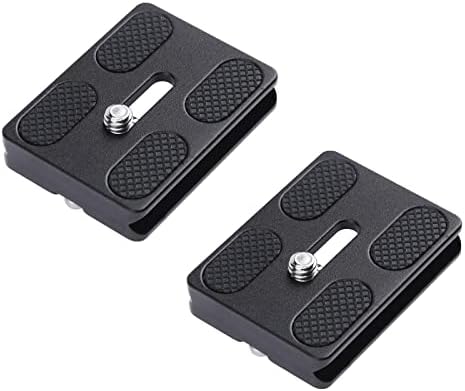 Amazon.com : Sequpr 2 PCS Camera PU50 Quick Release Plate with 1/4 ...