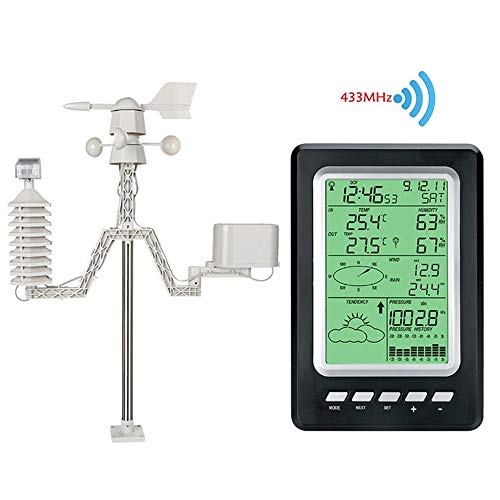 Weather Station, Professional Solar Weather Forecast Station with ...