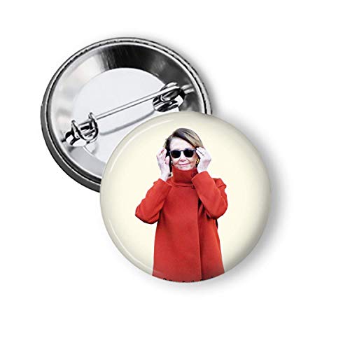 Amazon.com: Nancy Pelosi Red Coat Pin Pinback Button : Handmade Products