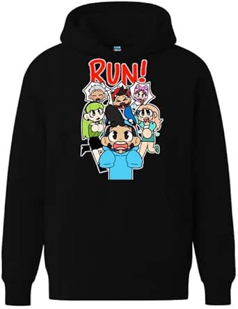 Amazon.com: Omzcrew Original Run Hoodie (Youth) Omz is running from his ...