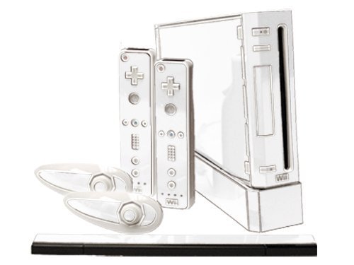 Amazon.com: Winter White Vinyl Decal Faceplate Mod Skin Kit for ...