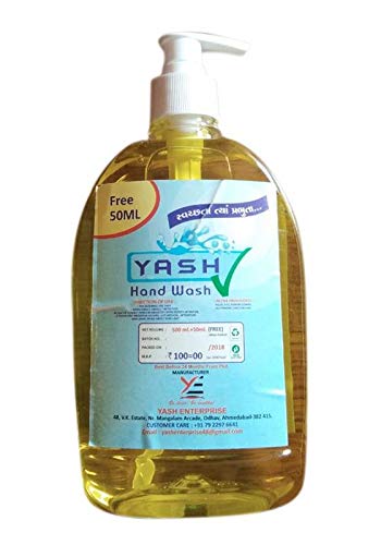 YASH Lemon Hand Wash (550 ML) : Amazon.in: Beauty