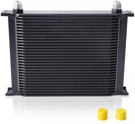 Amazon.com: ZHSYMX 30 Row AN10-10AN Stacked Plate Oil Cooler With 6AN ...