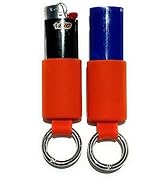 Amazon.com: Lighter Locators - Keychain Lighter Safety Caps | 16 Colors ...