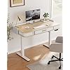 Amazon.com - Marsail Electric Standing Desk Whole-Piece Desktop 48 x 24 ...