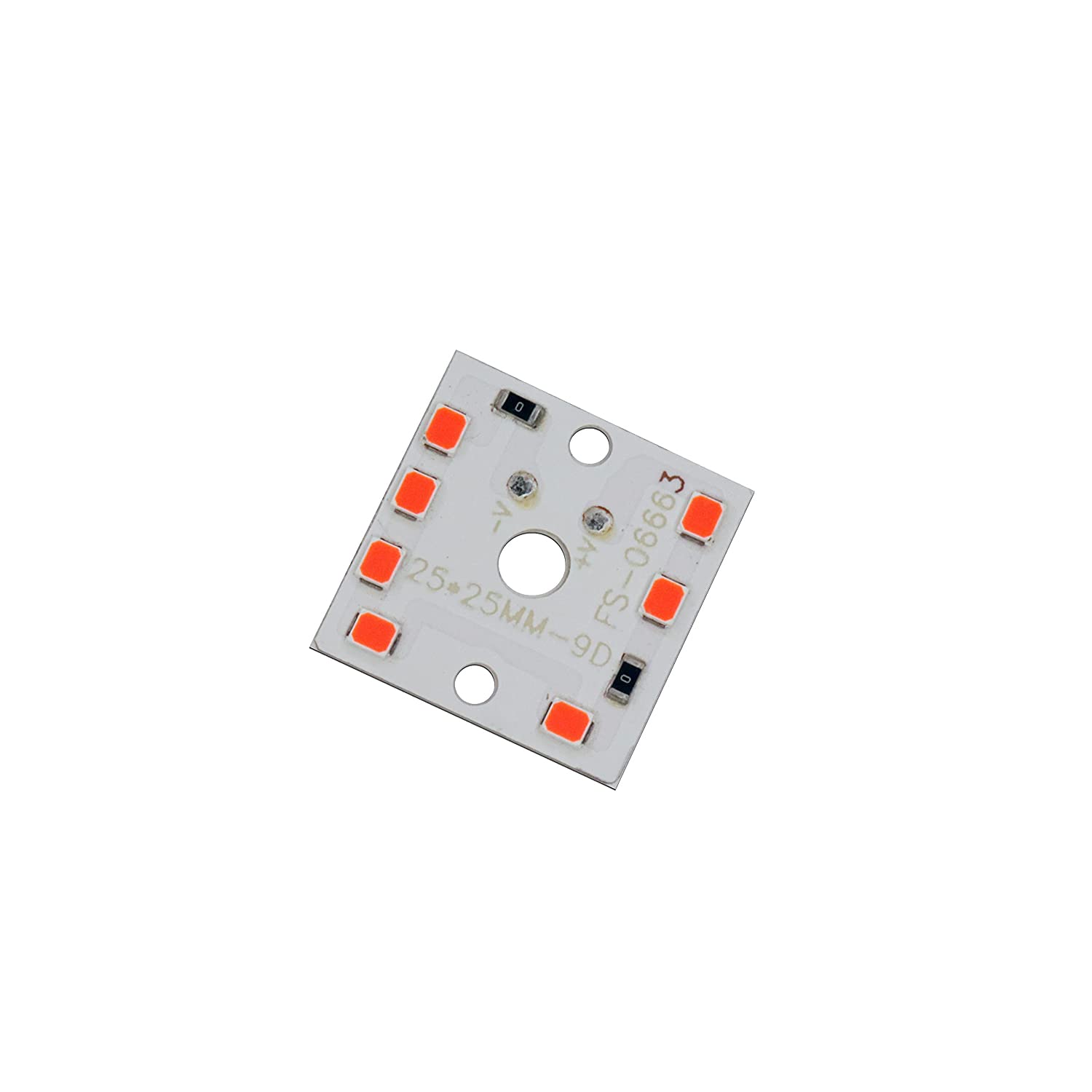 Electronic Spices MCPCB B22 12V DC 7 Watt Red color LED Raw material ...