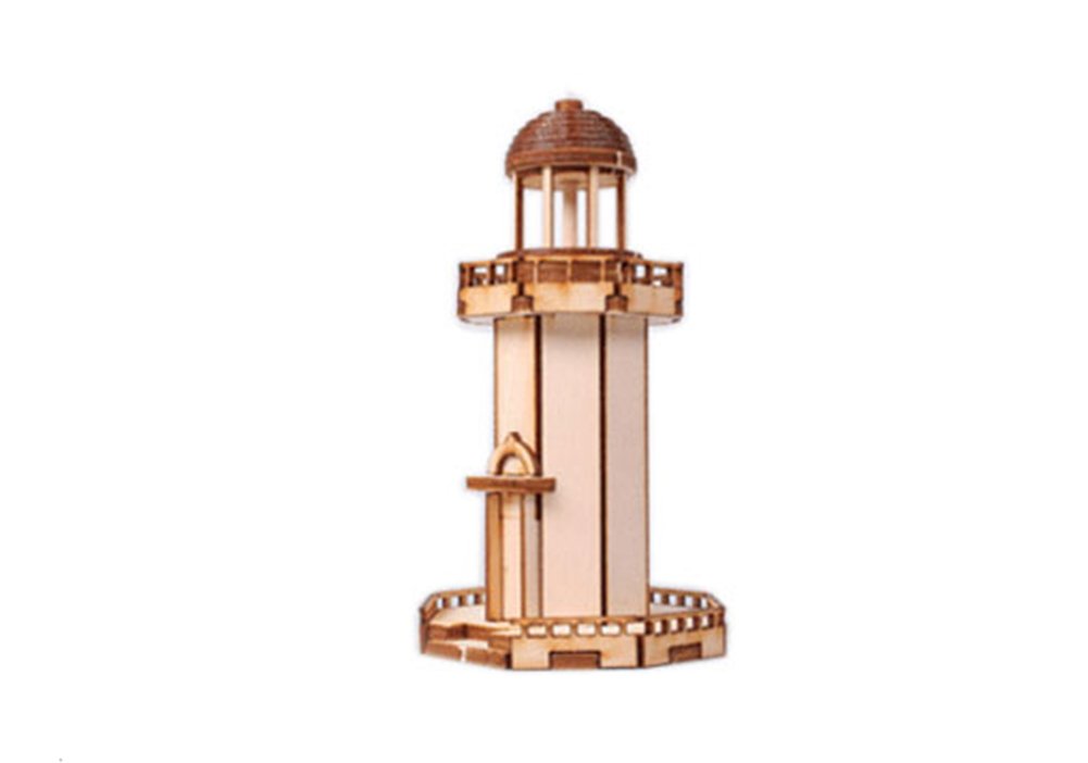 Amazon.com: Desktop Wooden Model Kit Lighthouse / YG853 : Arts, Crafts ...