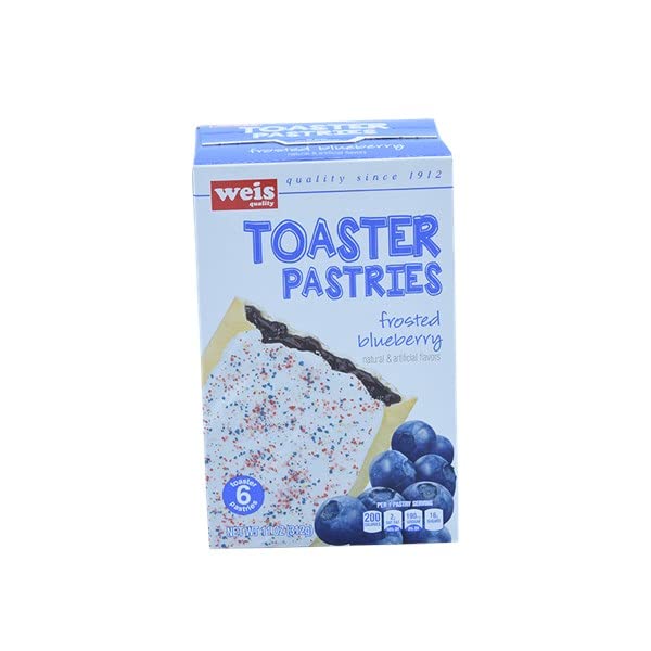 Amazon.com: Weis Quality, Toaster Pastries Frosted Blueberry, 11 Ounce