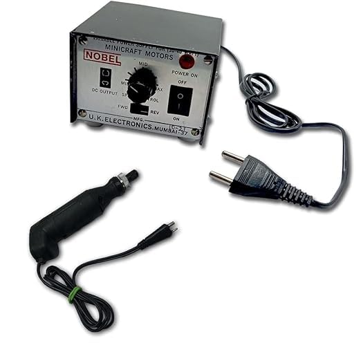 MINICRAFT ROTARY TOOL KIT PCB DRILL PRODUCT WITH POWER SUPPLY ADAPTOR ...