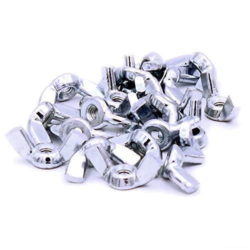 M4 (4mm) Wing Nut - Steel (Pack of 20) : Amazon.in: Industrial & Scientific