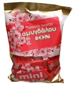Amazon.com : Mini Milk Chocolate with Almonds (ion) 400g by Ion ...