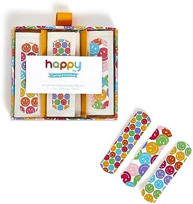 Amazon.com: Two's Company Happy Bandages in Gift Box Includes 3 ...