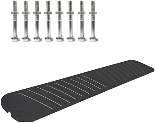 Amazon.com: Pyle Car Driveway Curbside Bridge Ramp - Heavy Duty Rubber ...