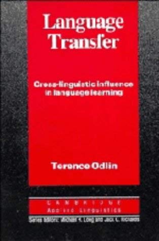 Amazon | Language Transfer: Cross-Linguistic Influence in Language ...