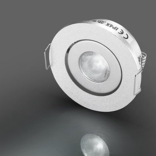 Paquete de 10 mini focos LED pequeños empotrables para CREE LED 3W ...