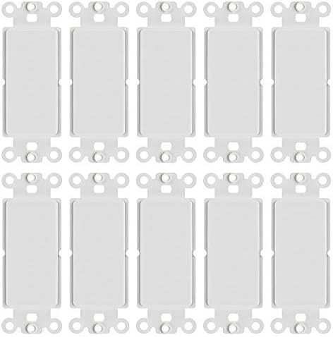 Amazon.com: Cmple - 10 Pack Blank Insert for Decorator Wall Plate, 1 ...