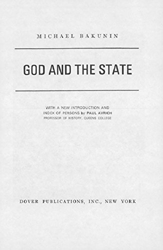God and the State - Kindle edition by Bakunin, Michael. Politics ...
