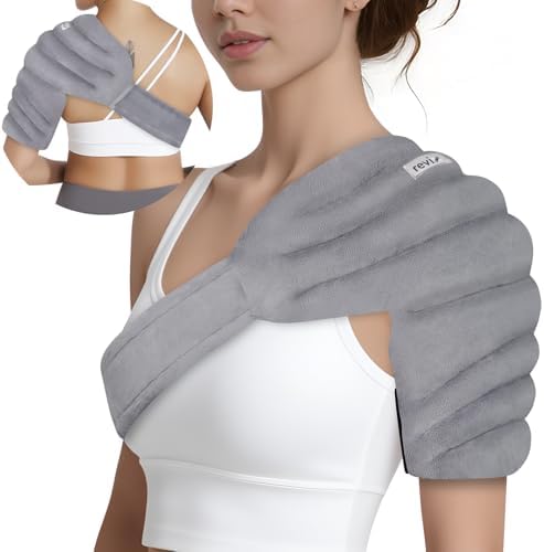 Amazon.com: REVIX Microwavable Shoulder Heating Pad for Rotator Cuff ...