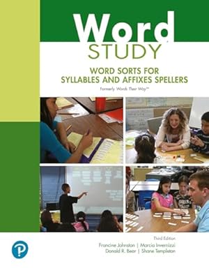 Word Study: Word Sorts for Within Word Pattern Spellers (formerly Words ...