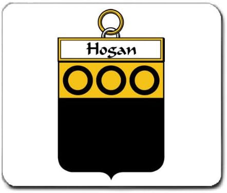 Amazon.com: Hogan or OHogan Family Crest Coat of Arms Mouse Pad ...
